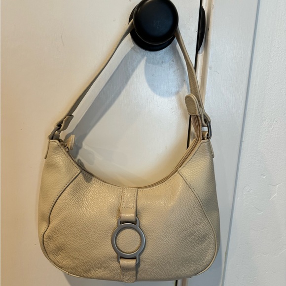 Mossimo Supply Co. | Bags | Mossimo Leather Cream Hobo Bag | Poshmark